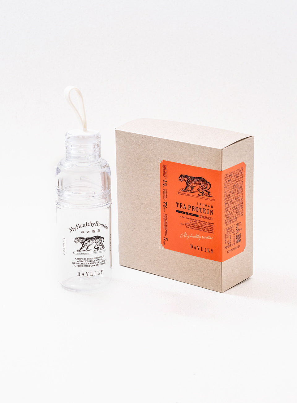 DAYLILY ティーボトル＆シェイカー/ PROTEIN TAIWAN TEA set (旧 TAIWAN TEA PROTEIN)